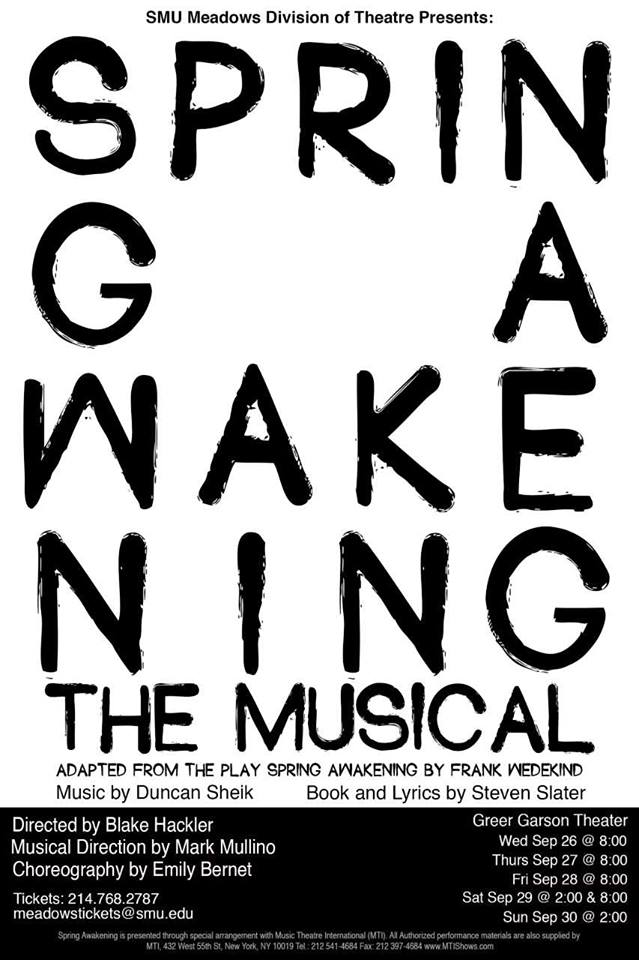 SMU/Meadows’ astonishing, exhilarating, disconsolate Spring Awakening ...